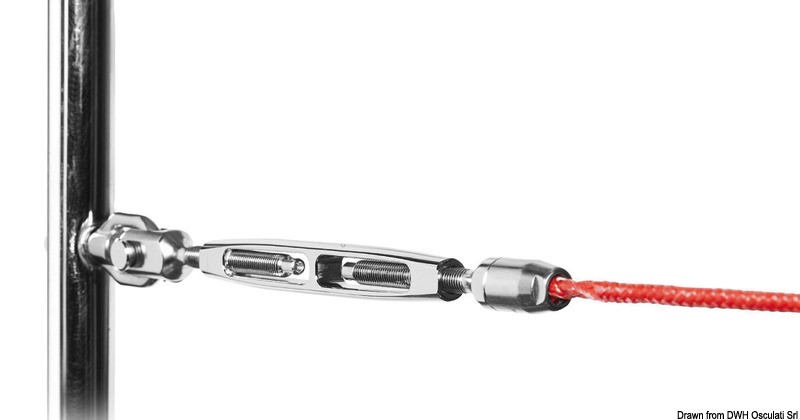 Gancio a scatto x draglie in tessile Osculati 05.230.02 / 0523002 ...