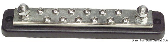 Terminali Bus Bar 12 x 5 mm Osculati 14.209.10 / 1420910 ...