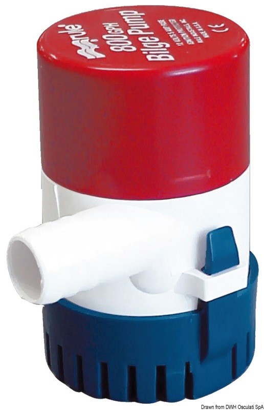 Pompa Rule 1100 24 V 1,6 A Osculati 16.110.01 / 1611001 | Idraulica e ...