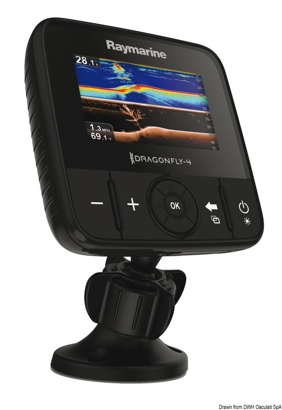 Osculati Dragonfly RAYMARINE - Display DownVision™ da 4,3", 5" e 7" con ...