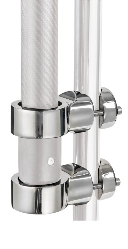 Boccola fissaggio su tubi per palo in carbonio Ø 38 mm Osculati ...