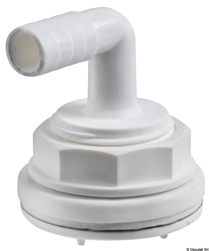 Bocchettone per serbatoio acqua rigido a 90° Osculati | Serbatoi acqua ...